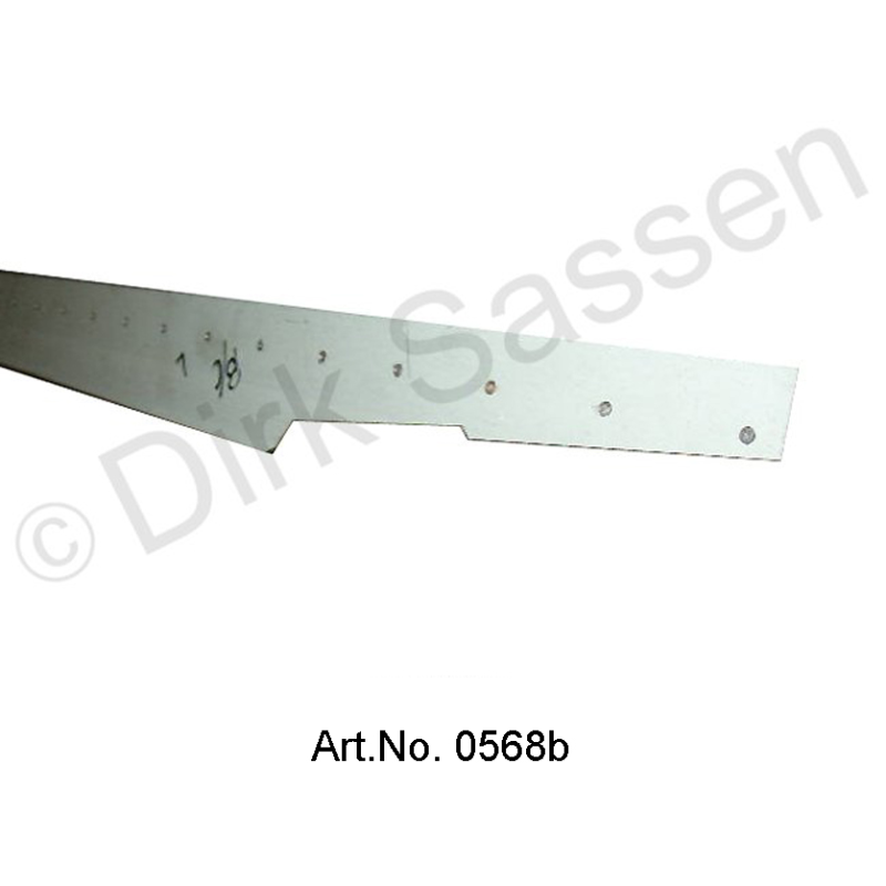 Reinforcing plate for bottom wall, (doubling) left, Break or Cabriolet