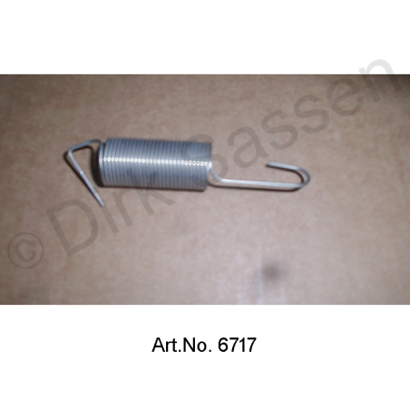 Return spring, carburetor linkage